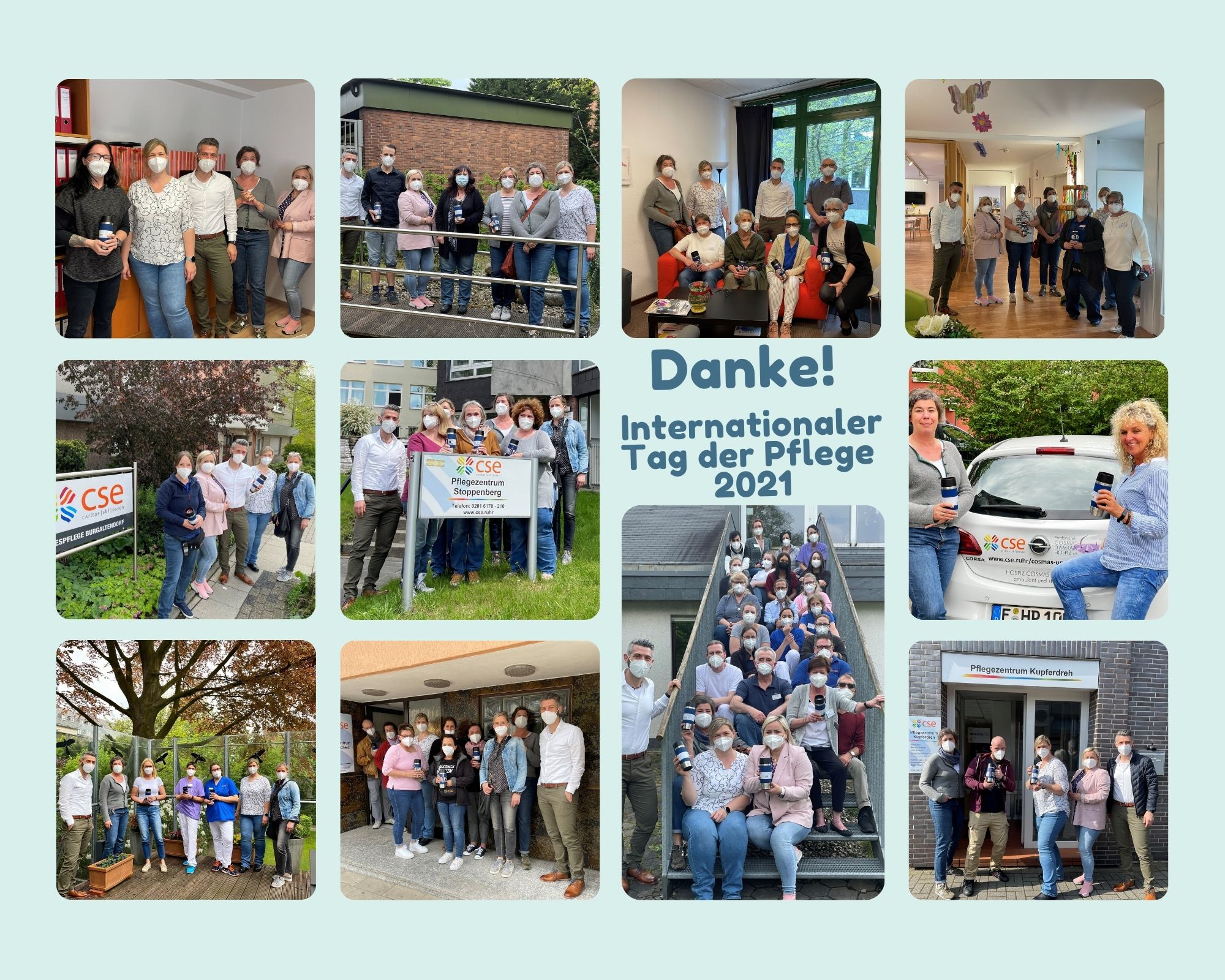 Ein Dankeschön für alle Mitarbeitenden in der Pflege